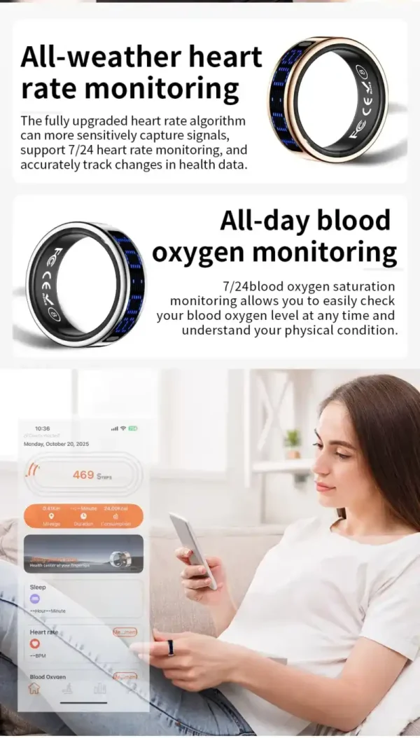 SR16 Smart Ring with Screen – HnThai: China Electronics Sourcing Agent